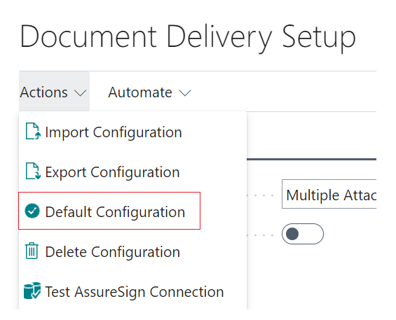 Clever Dynamics - Default Configuration